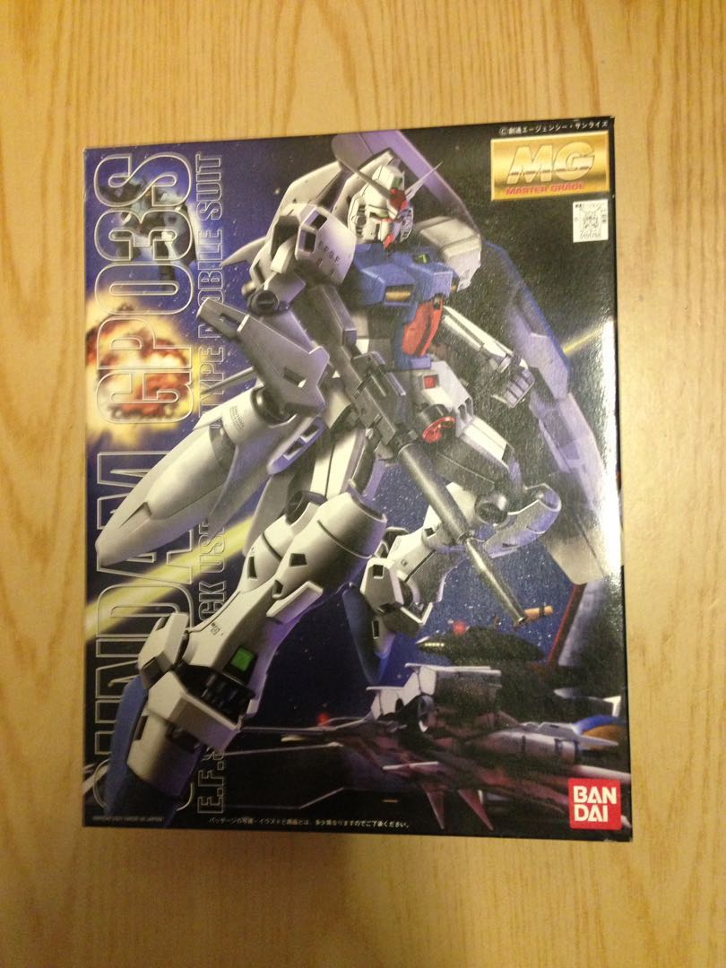 MG 1/100 RX-78 GP03S Gundam GP03 Stamen 機動戰士0083 高達 GP03S, 興趣及遊戲, 玩具 & 遊戲類 - Carousell