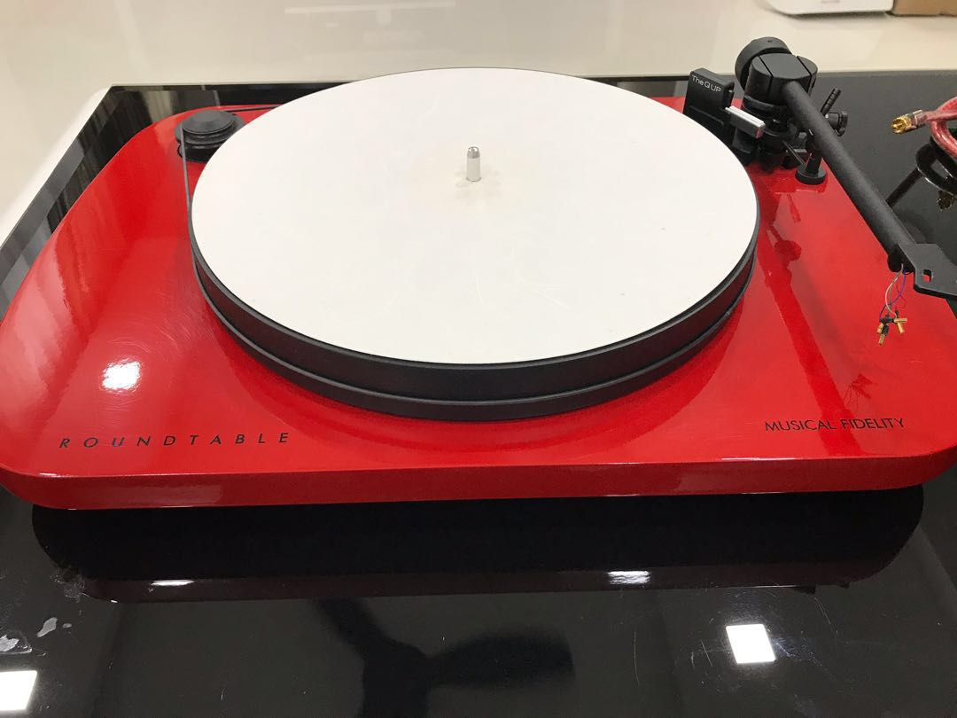 Musical Fidelity Roundtable Turntable, Hobbies & Toys, Music & Media ...
