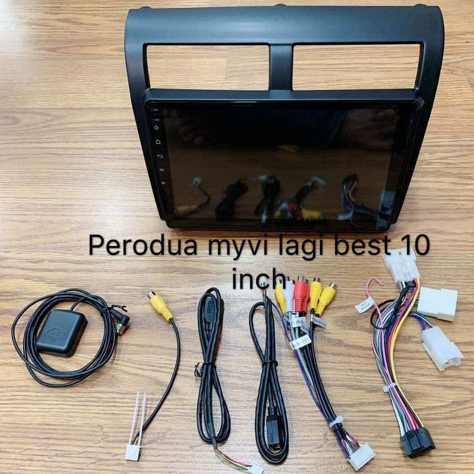 Myvi Lagi Best 10.2inch Android Car Player, Auto Accessories on Carousell