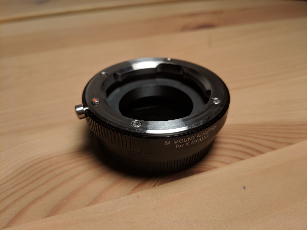 Original Fujifilm Leica M mount to X mount adapter, Photography, Lenses ...