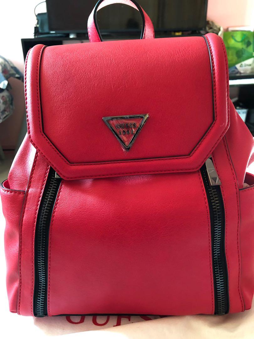 ORIGINAL GUESS BACKPACK, Women's Fashion, Bags & Wallets, Backpacks on ...