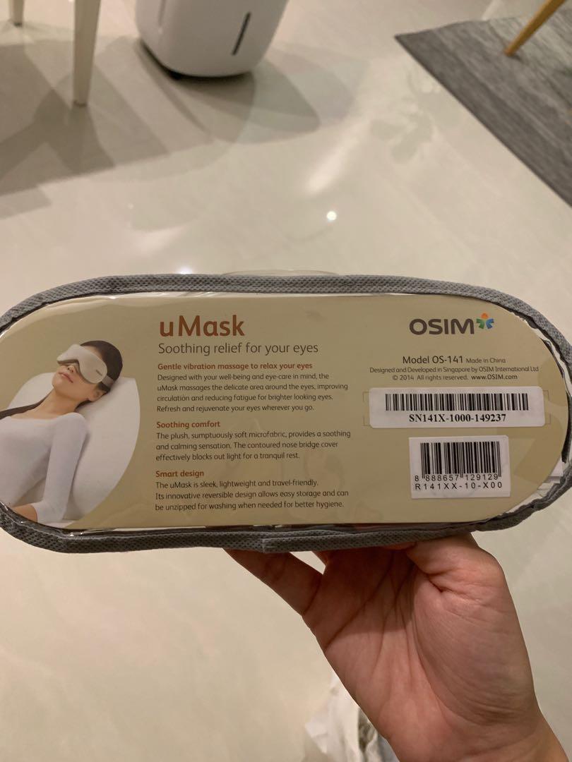 Osim uMask, Health & Nutrition, Massage Devices on Carousell
