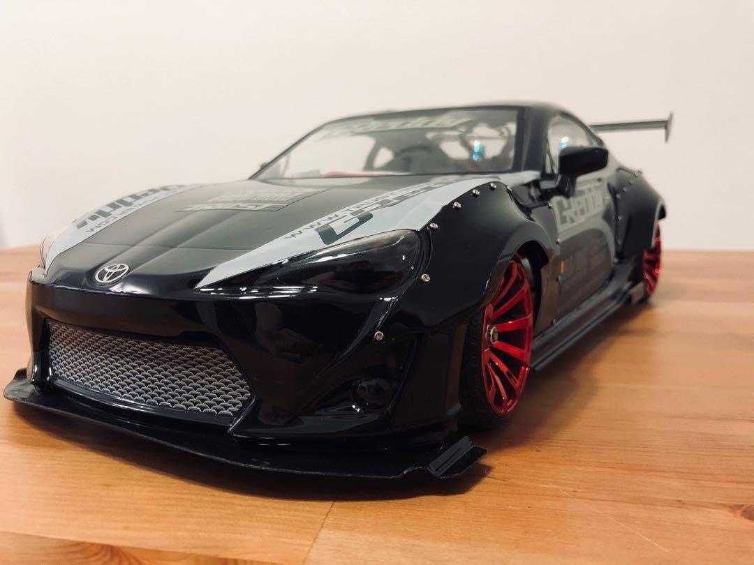 RC Toyota 86 GReddy body shell, Hobbies & Toys, Toys & Games on Carousell