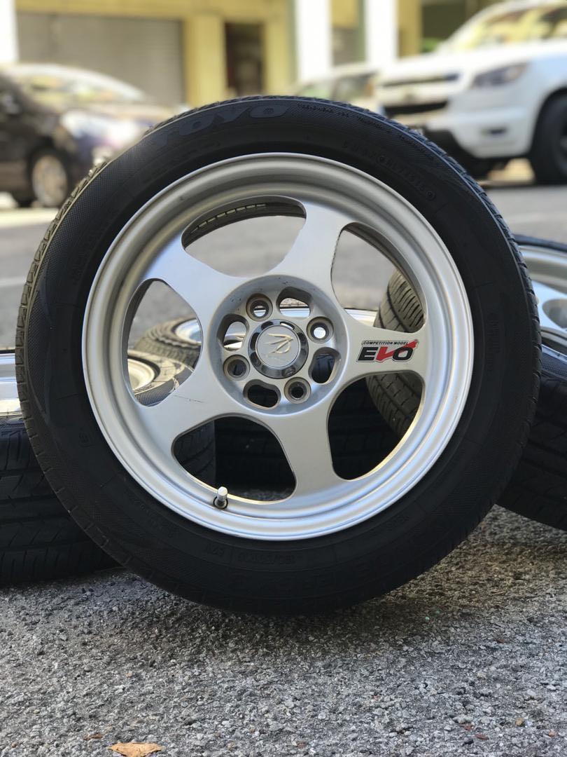 regamaster 15 inch sports rim saga flx tyre 80%, Auto Accessories on ...