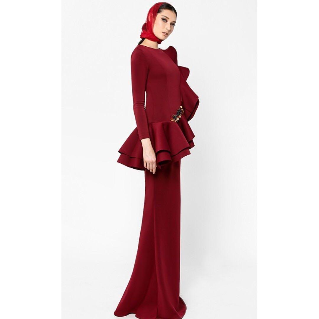 [RENT] FIZIWOO Kurung Seremban, Women's Fashion, Muslimah Fashion, Baju ...