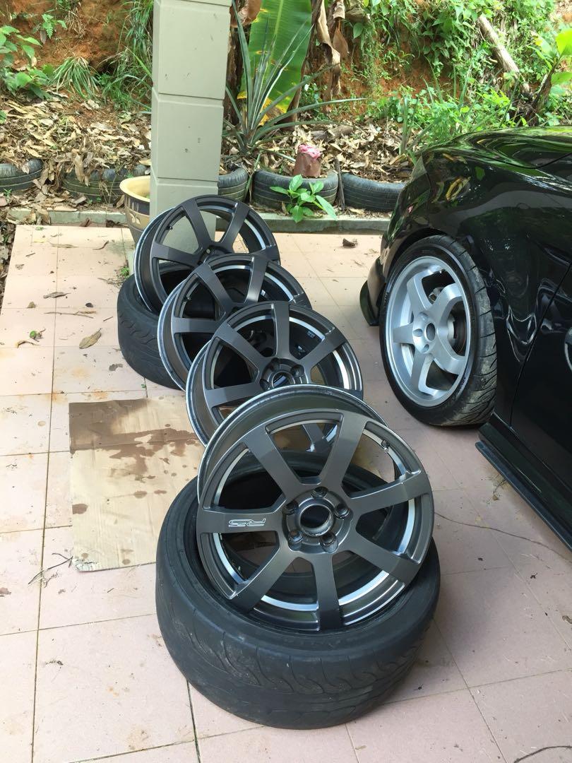 Rim R3 17inch original, Auto Accessories on Carousell