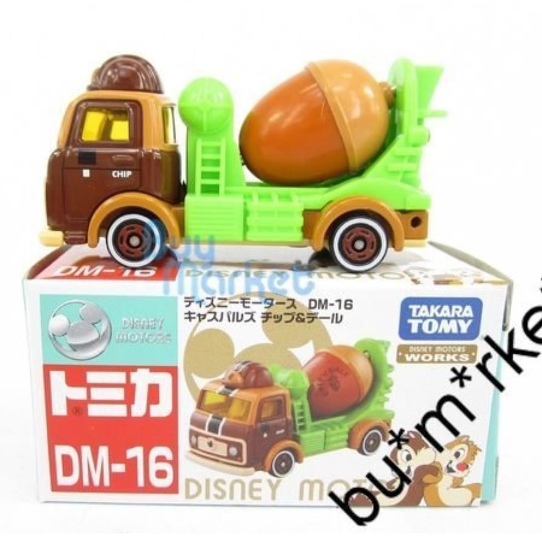 Takara Tomy Tomica Disney Motors DM-16 Casplus Chip & Dale 鋼牙 大鼻 Diecast 合金車仔 玩具車#VX872825, 興趣及 ...