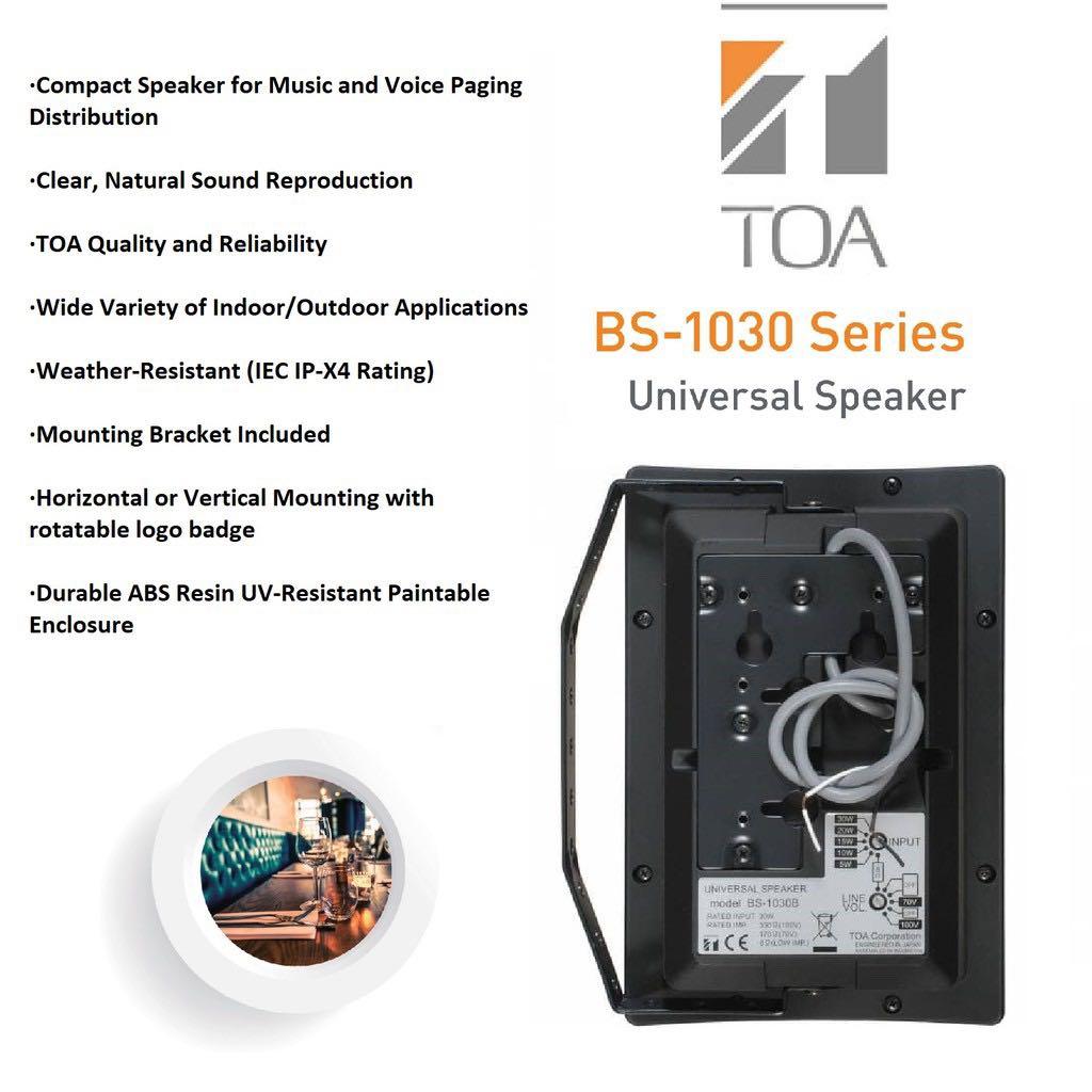 TOA Public Address, Audio, Other Audio Equipment on Carousell