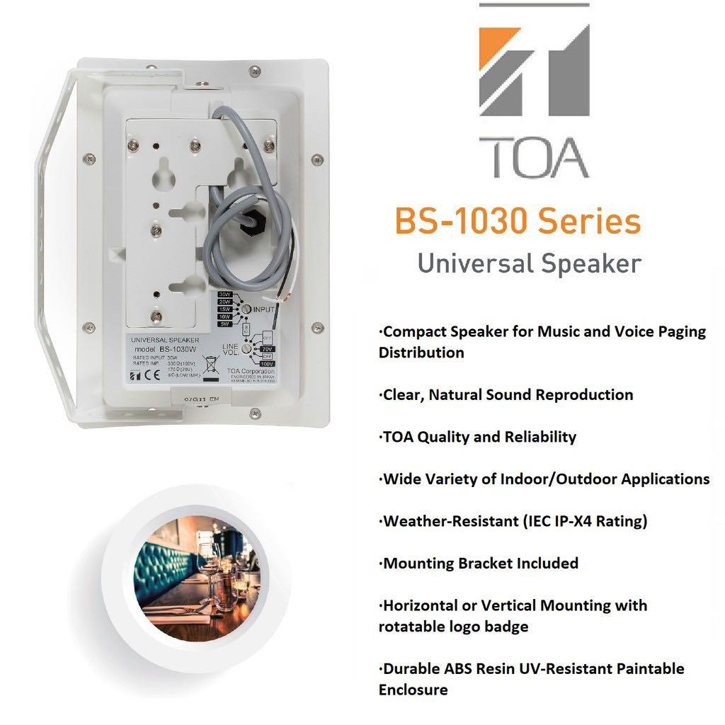 TOA Public Address, Audio, Other Audio Equipment on Carousell