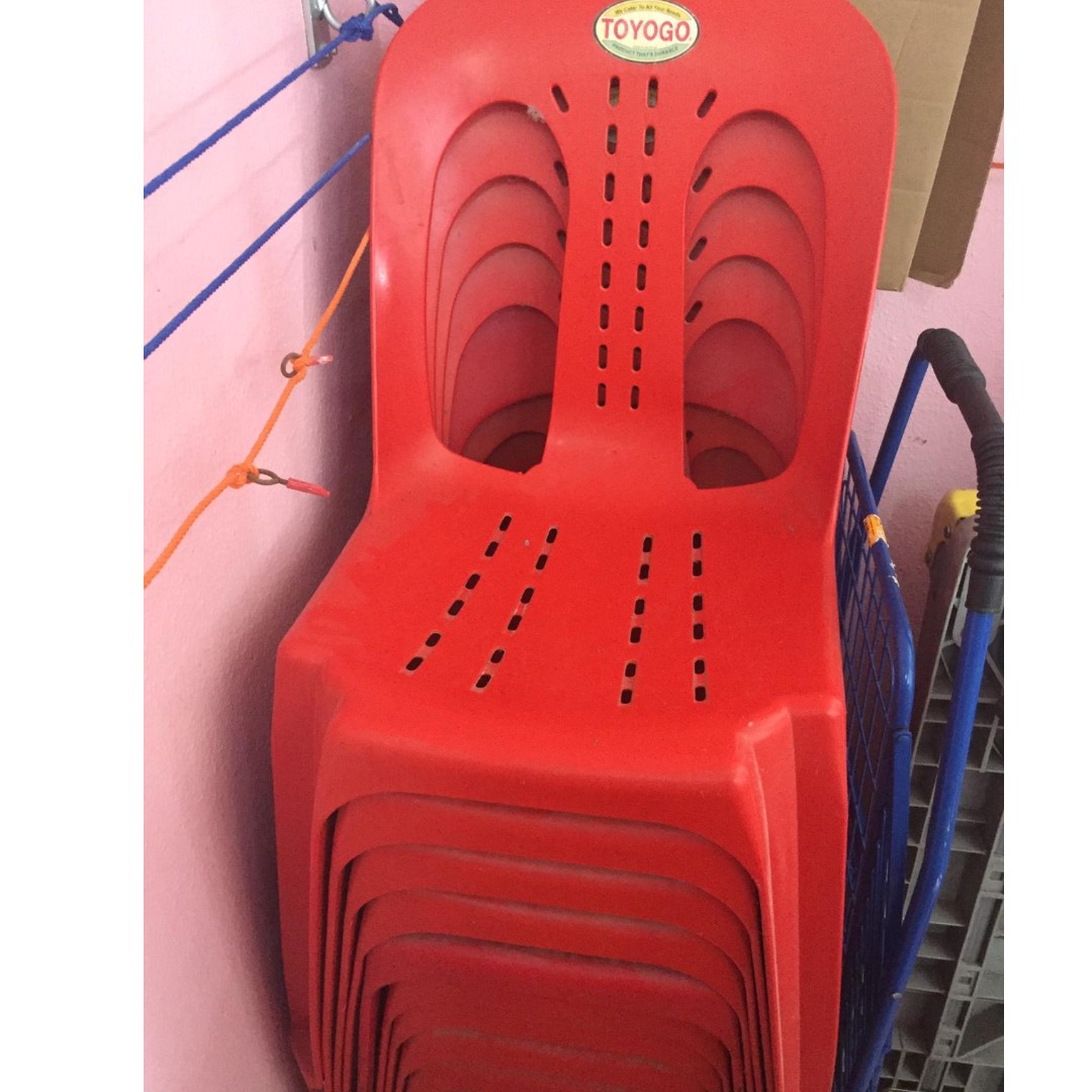 Toyogo Plastic chairs, Furniture & Home Living, Furniture, Chairs on ...