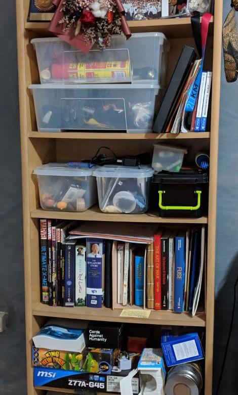 Wooden Book Display Shelves, Furniture & Home Living, Furniture ...