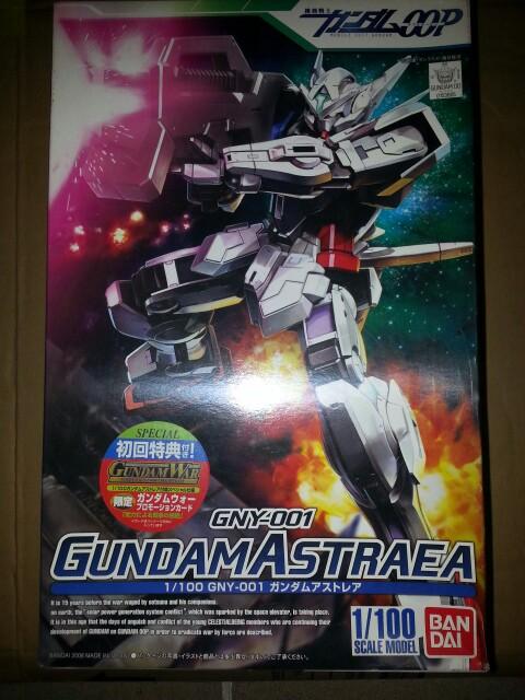 歡迎出價 價合即賣！全新 機動戰士高達特種命運 模型 初回特典版 Bandai Gundam 00P GNY-001 Gundam Astraea 1/100 Seed Destiny ...