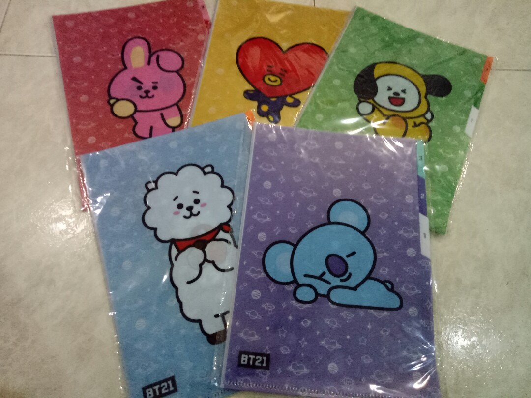 bts bt21 x monopoly 3 divider file, Hobbies & Toys, Memorabilia ...
