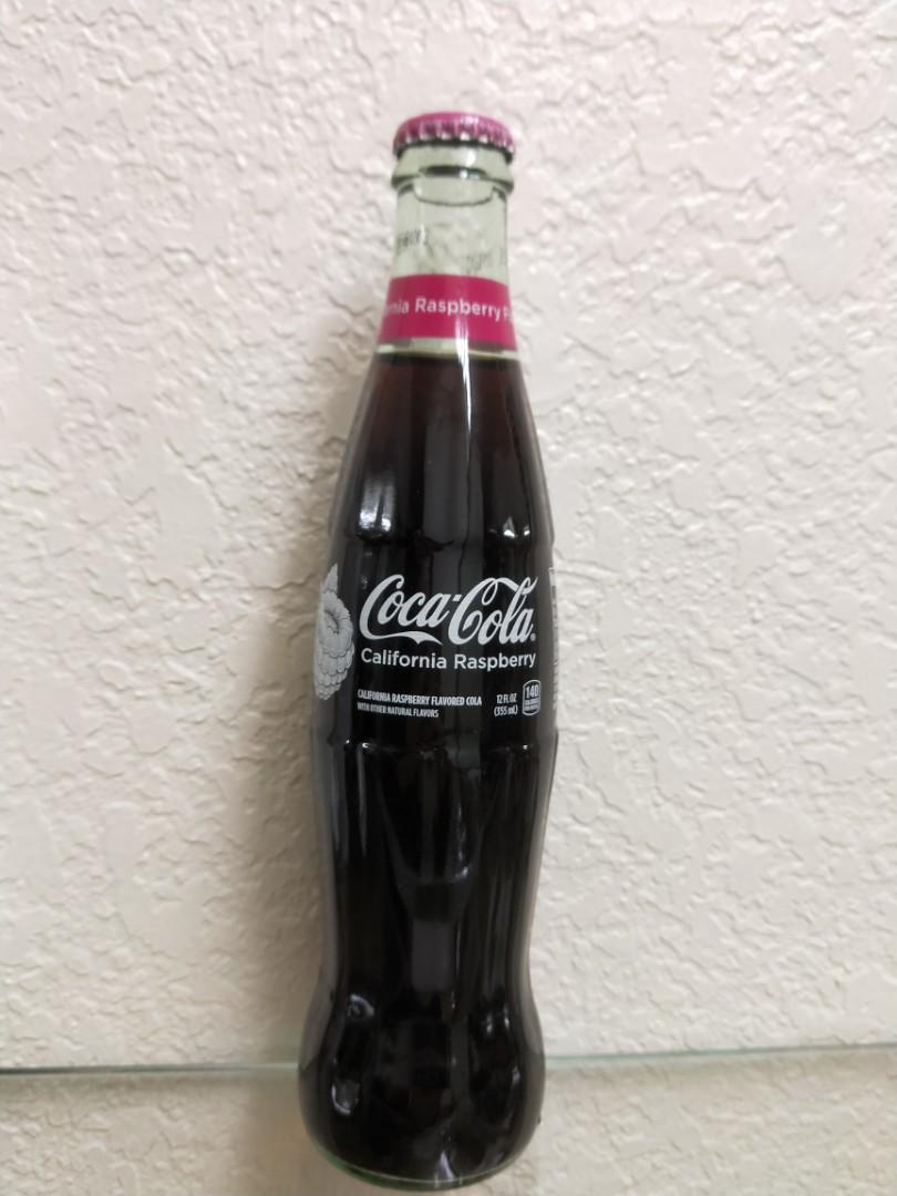 Raspberry Coca Cola Coke in Glass Bottle, Food & Drinks, Alcoholic ...