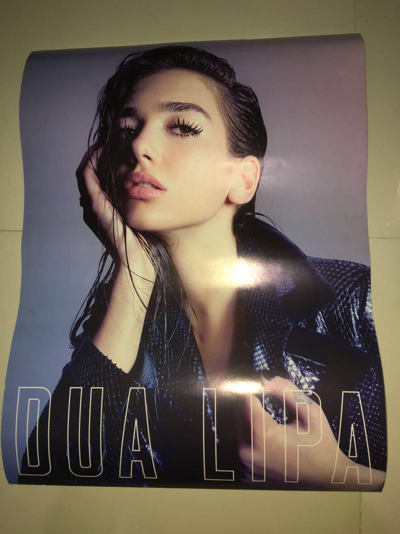 Dua Lipa Official Merch: Poster, Hobbies & Toys, Stationary & Craft ...