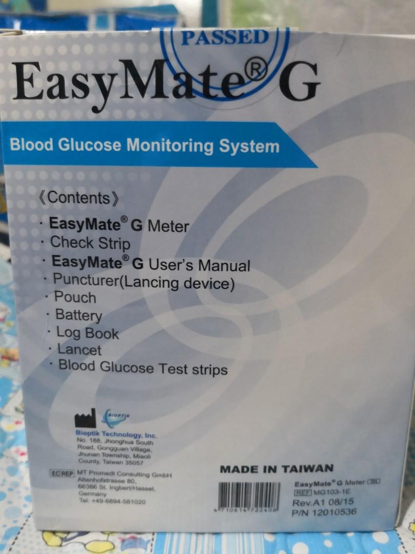 Glucometer with 23 test strips, Health & Nutrition, Family Planning on ...