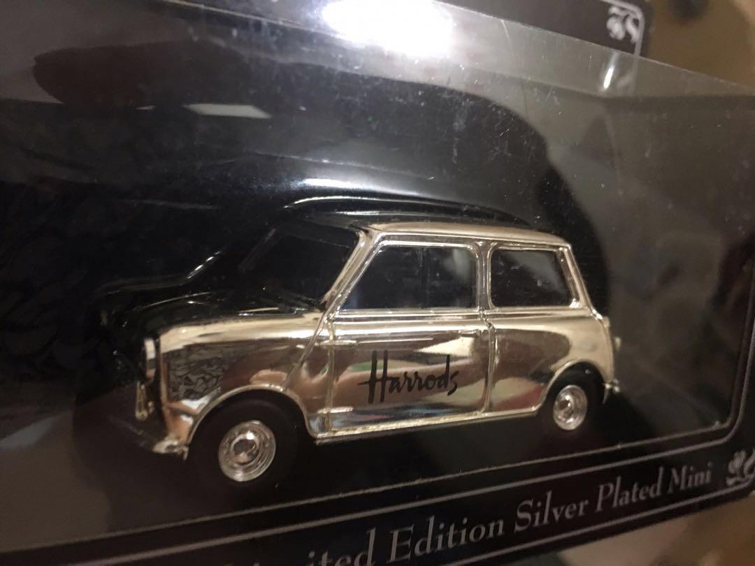 Harrods limited edition mini cooper (silver plated), Hobbies & Toys ...