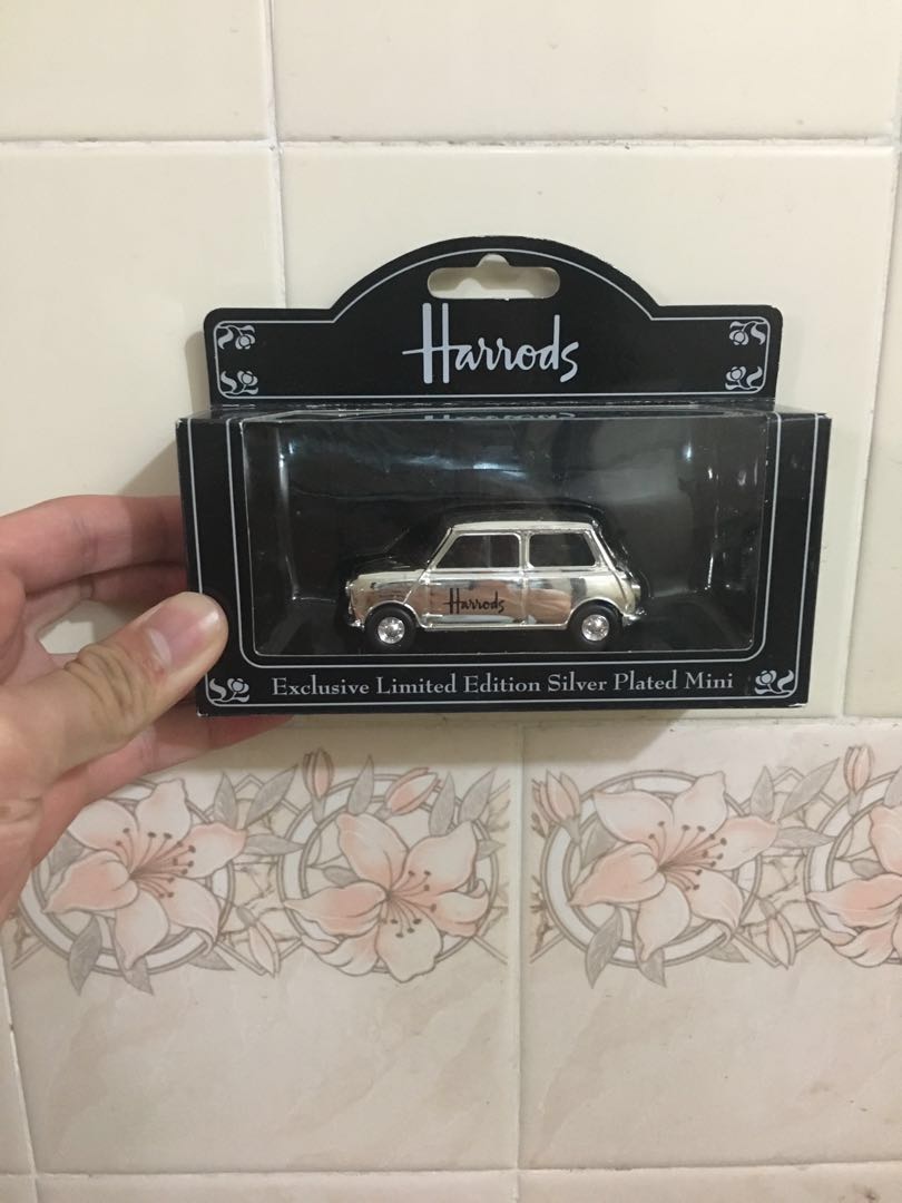 Harrods limited edition mini cooper (silver plated), Hobbies & Toys ...