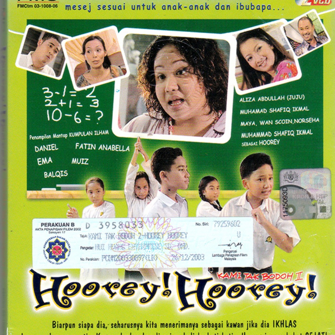 Hoorey Hoorey Kami Tak Bodoh 2 Telemovie VCD, Hobbies & Toys, Music & Media, CDs & DVDs on Carousell