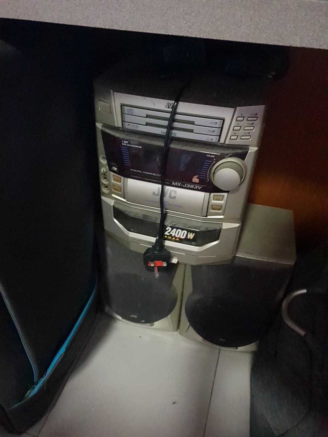 JVC compact component system MX-J383V, Audio, Other Audio Equipment on ...