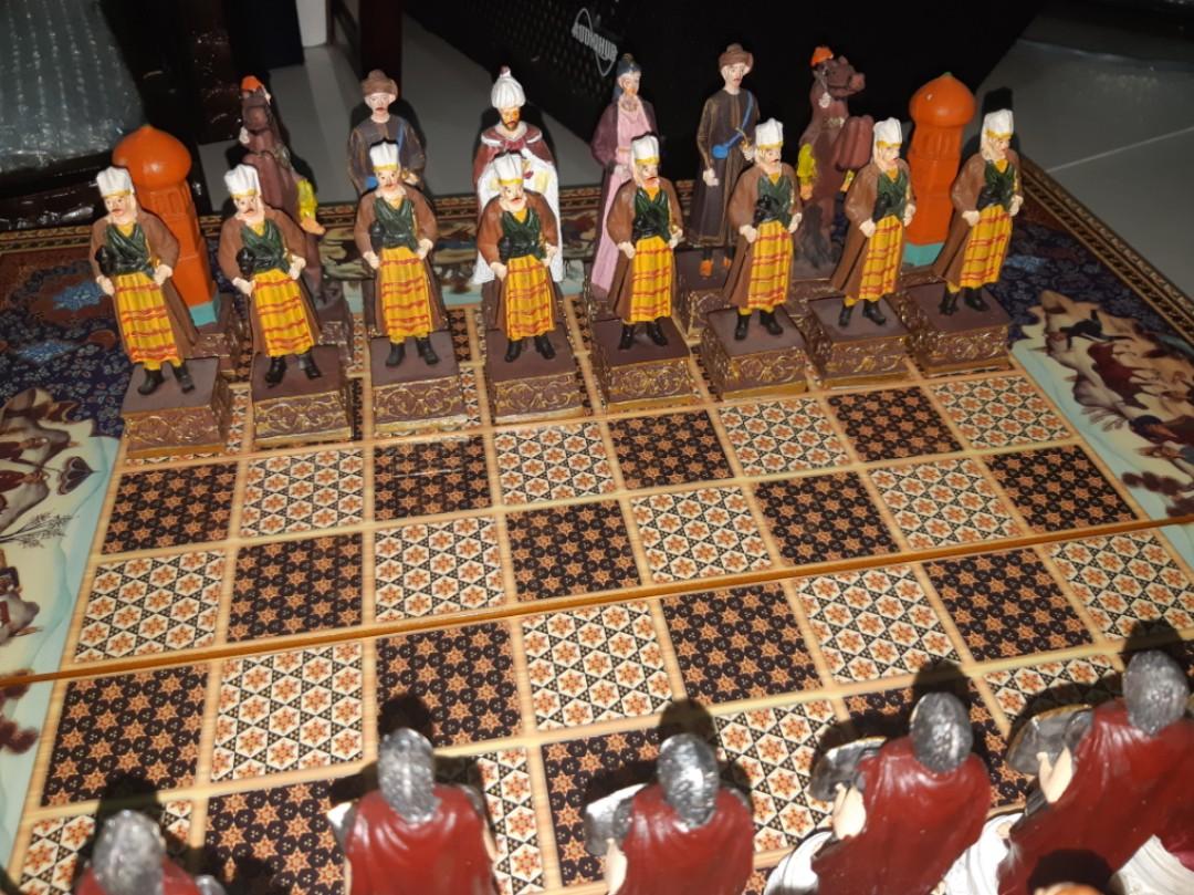 Turkish Chess Board , Hobbies & Toys, Toys & Games on Carousell