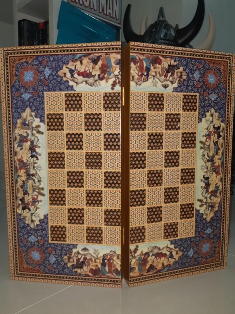 Turkish Chess Board , Hobbies & Toys, Toys & Games on Carousell