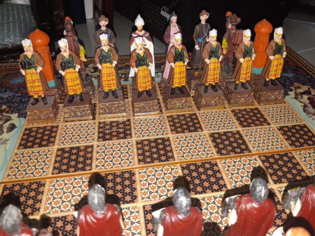 Turkish Chess Board , Hobbies & Toys, Toys & Games on Carousell