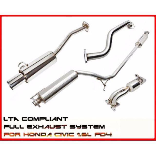 LOOKING FOR HONDA CIVIC FD1 EXHAUST, Car Accessories, Accessories on ...