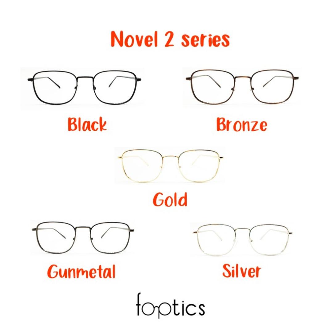 Novel 2 in Black - foptics Eyewear - Prescription Glasses in Singapore ...