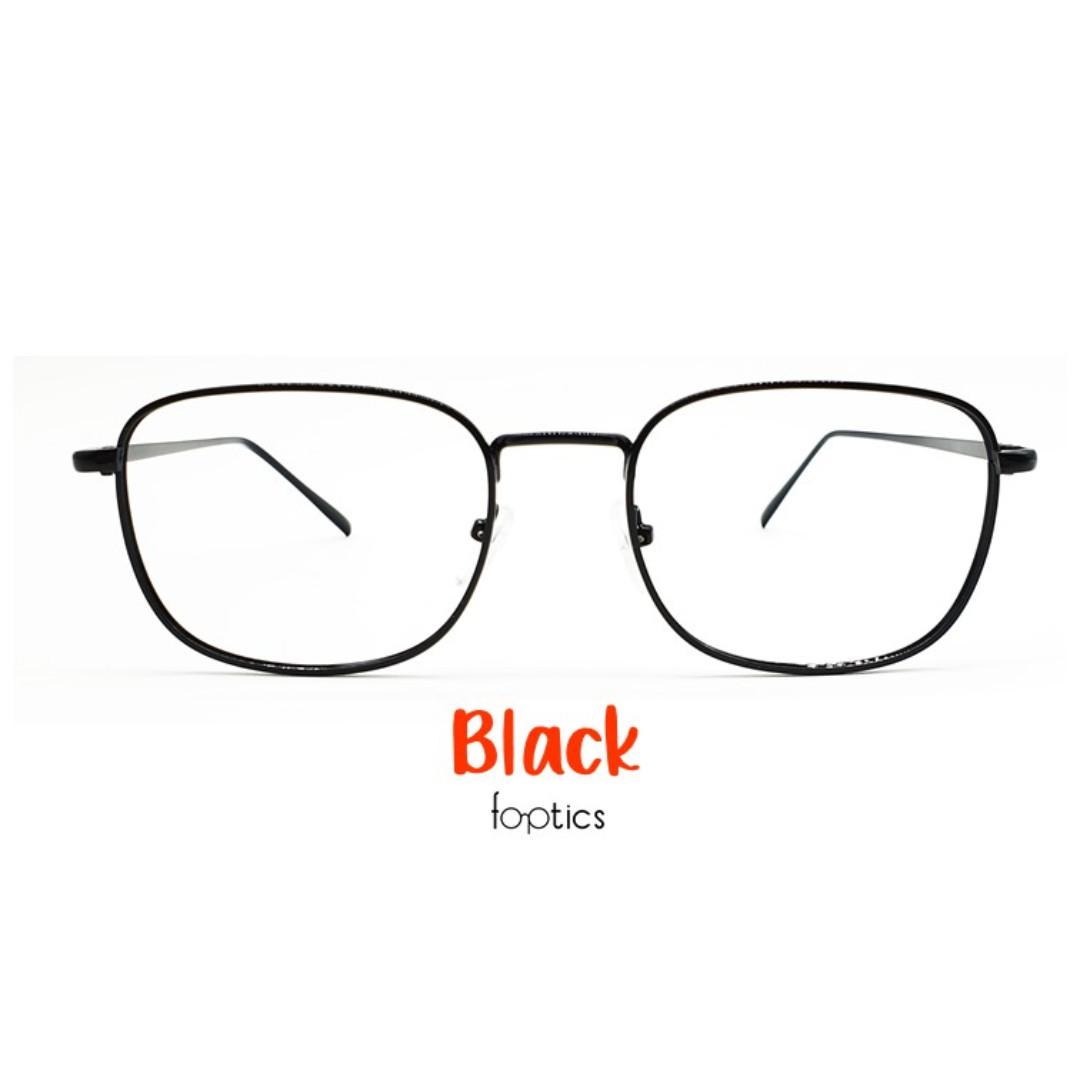 Novel 2 in Black - foptics Eyewear - Prescription Glasses in Singapore ...
