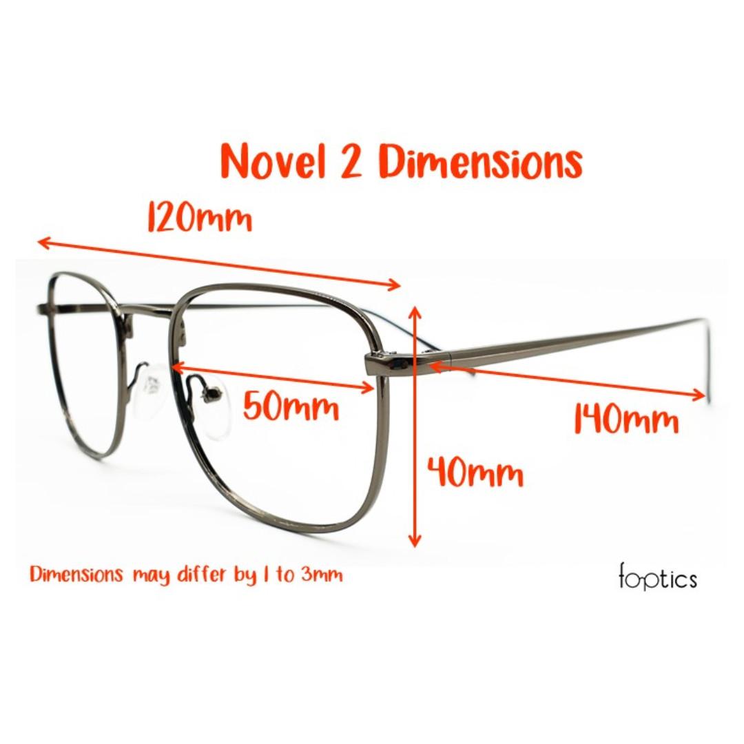 Novel 2 in Black - foptics Eyewear - Prescription Glasses in Singapore ...