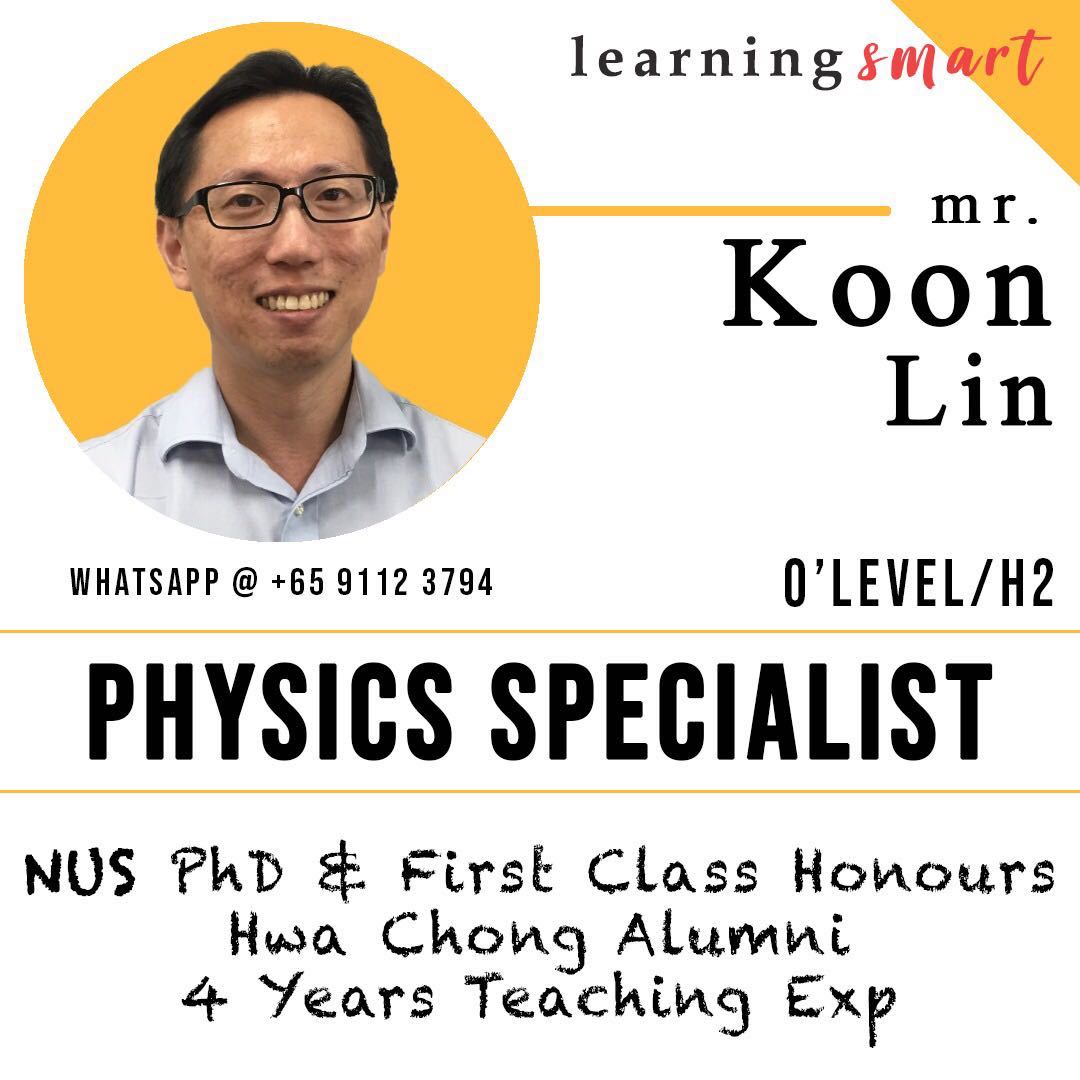 NUS PhD and 1st Class Honours Degree- Physics Math Home online Tuition ...