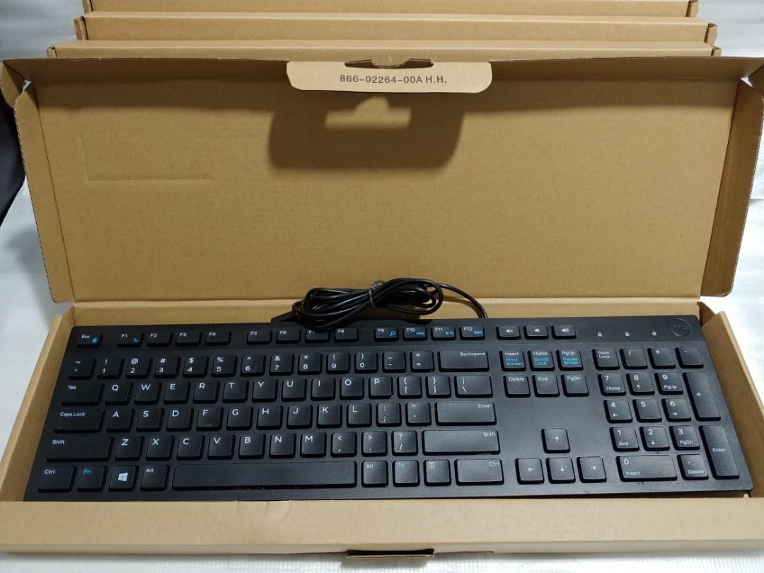 S157 DELL USB WIRED KEYBOARD 有線鍵盤, 電腦＆科技, 電腦周邊及配件, 電腦鍵盤及相關產品 - Carousell