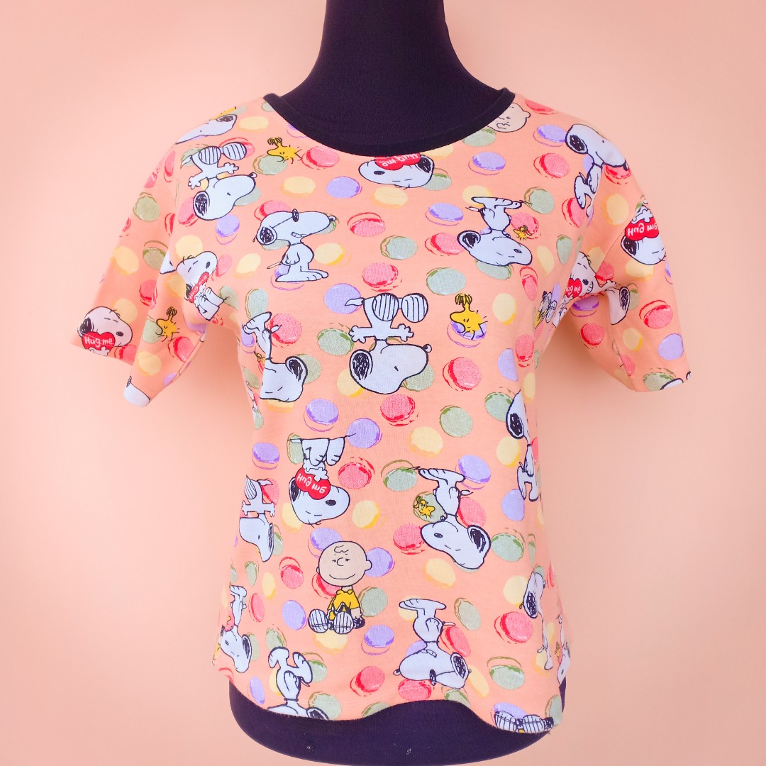 Snoopy cotton top, Women's Fashion, Tops, Blouses on Carousell
