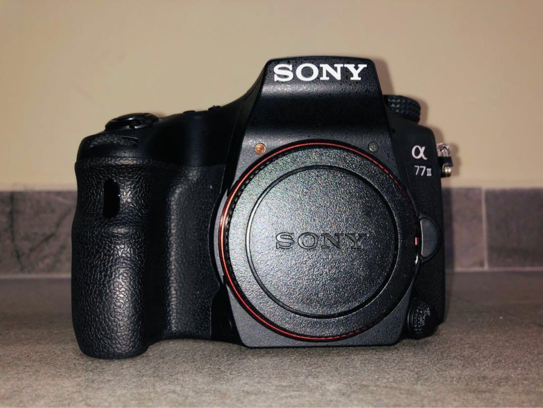 Sony A77ii SLT camera, Photography, Cameras on Carousell