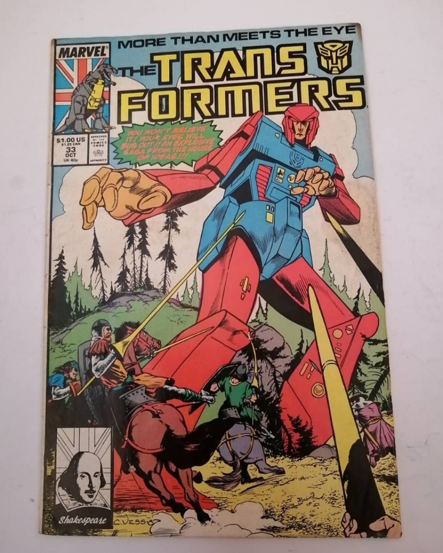 The Trans Formers Comic Hobbies And Toys Books And Magazines Comics And Manga On Carousell