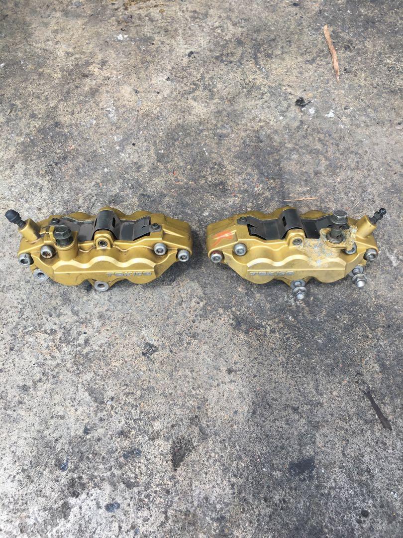 Tokico Caliper 6 Pot GSXR 1000 K1 - K2, Motorcycles, Motorcycle ...