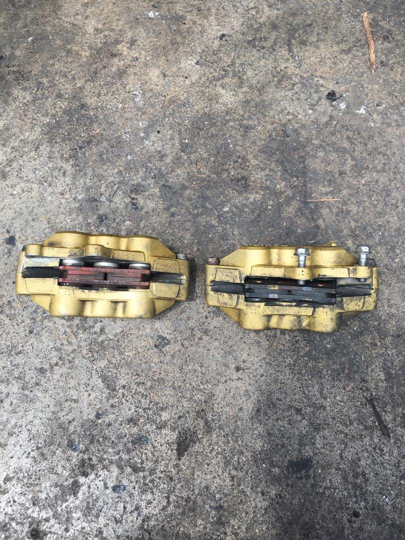 Tokico Caliper 6 Pot GSXR 1000 K1 - K2, Motorcycles, Motorcycle ...