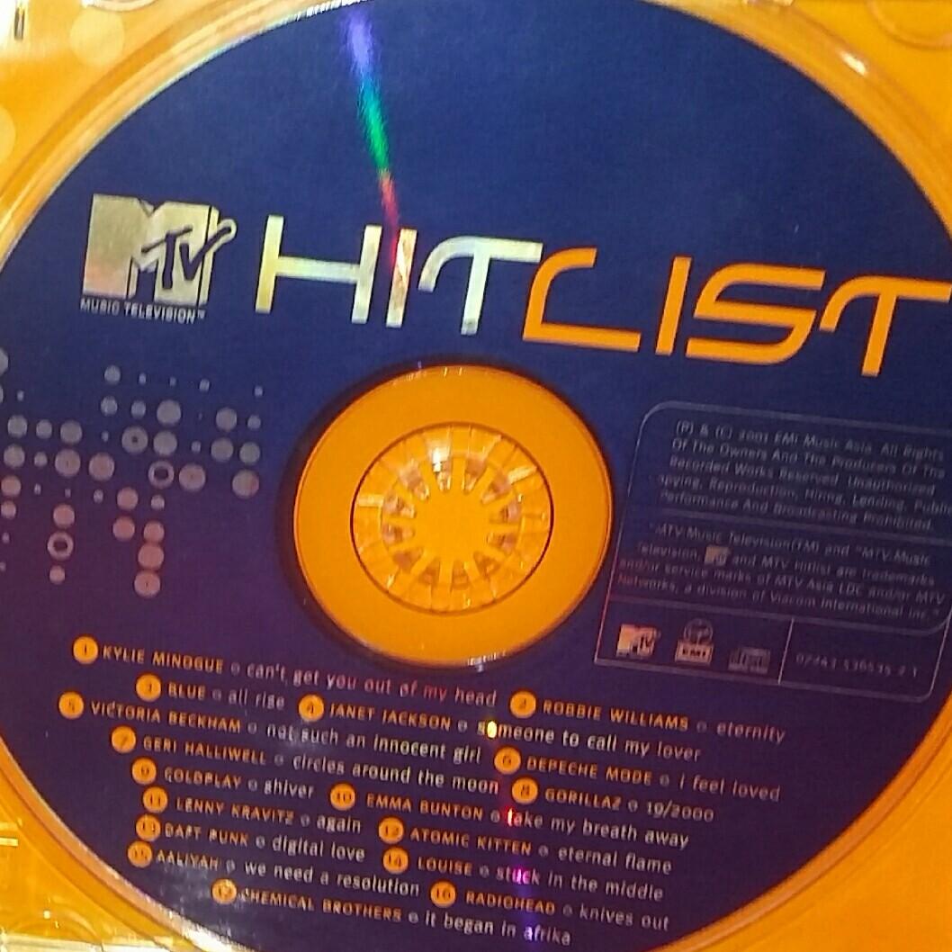 Vintage 2001 MTV HITLIST Music CD, Hobbies & Toys, Music & Media ...