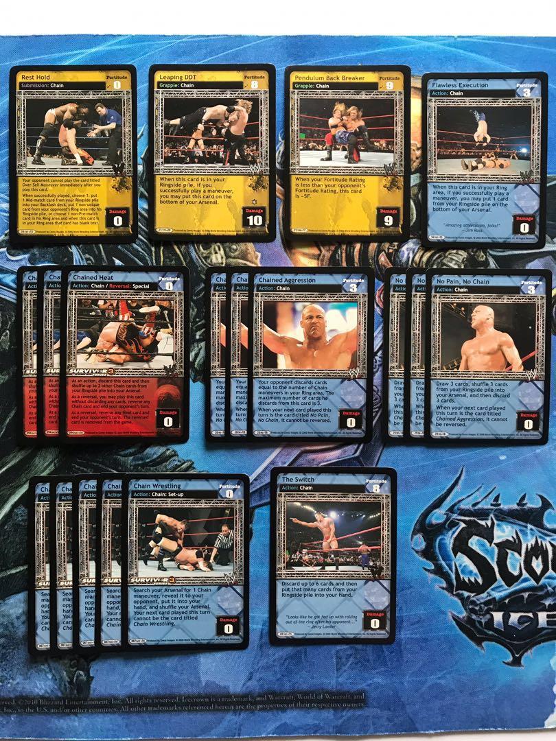 WWE Raw Deal Chain Set, Hobbies & Toys, Toys & Games on Carousell