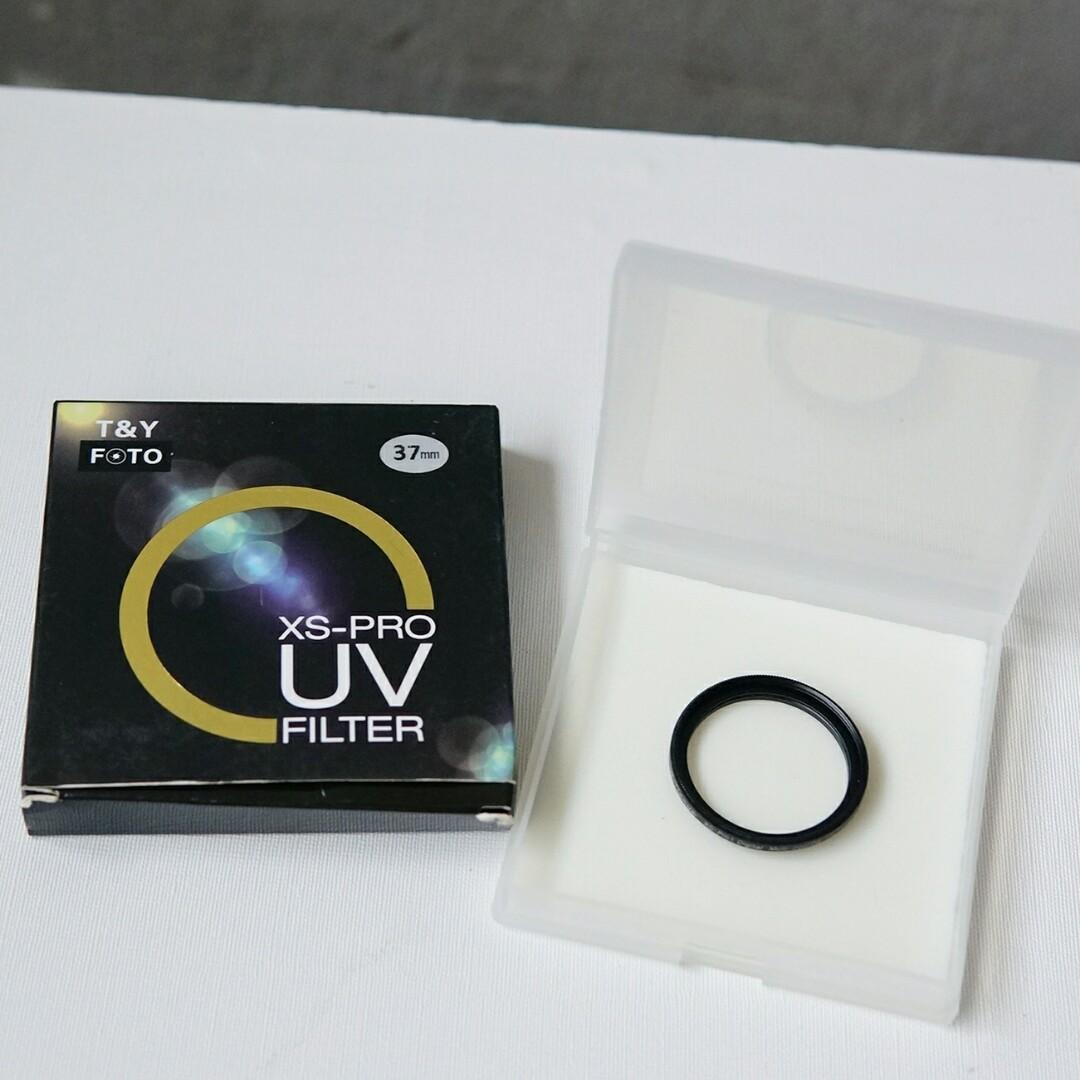37mm MC UV filter 超薄多層鍍膜UV濾鏡 連盒 二手Used 90%new 單反 無反 UV鏡 小口徑 保護鏡 只有一個 ...