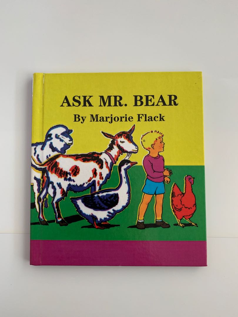 Ask Mr Bear by Marjorie Flack, Hobbies & Toys, Books & Magazines ...