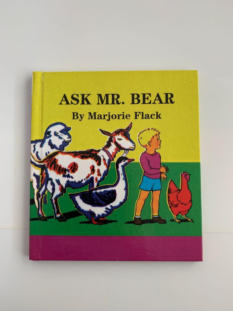 Ask Mr Bear by Marjorie Flack, Hobbies & Toys, Books & Magazines ...