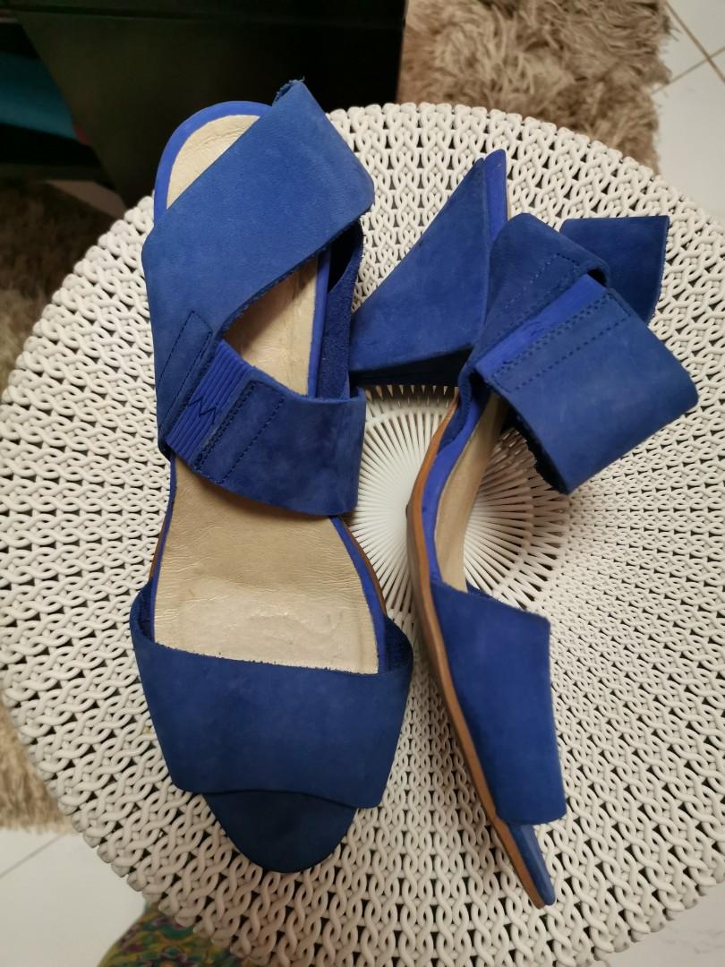 Authentic Pedder Red Royal Blue Sandals Womens Fashion Footwear
