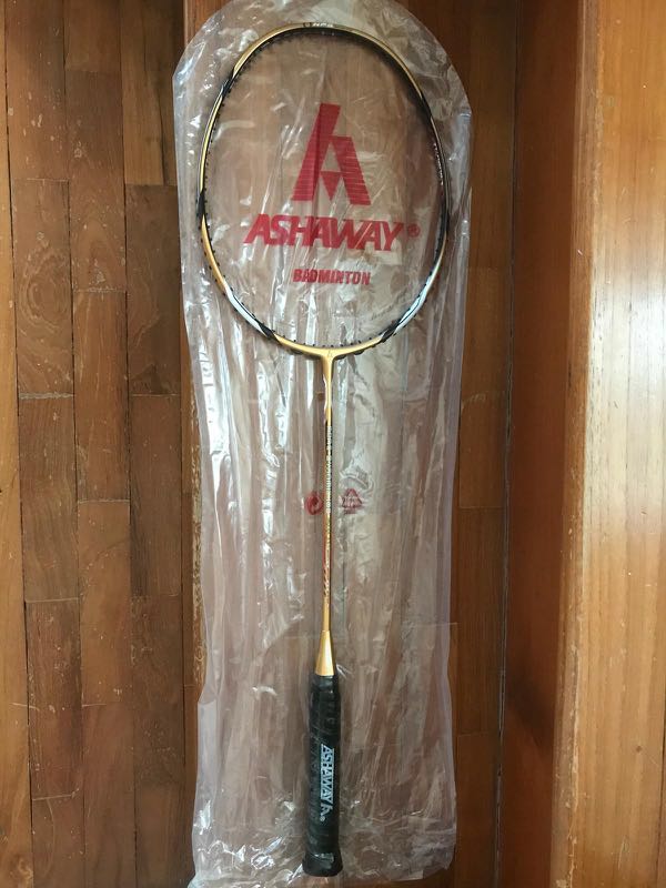 Badminton Racket(Ashaway NANO DYNAMIC 100 GOLD), Sports Equipment ...