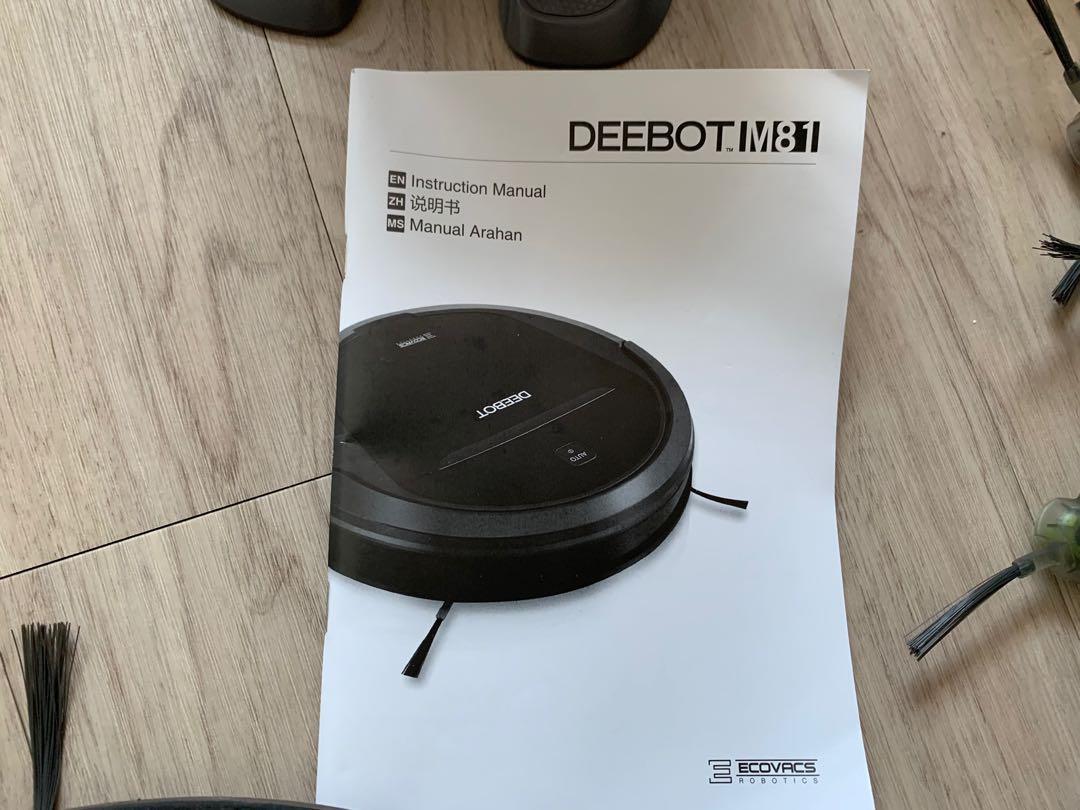 Deebot M81 Robotic Vacuum Cleaner, TV & Home Appliances, Vacuum Cleaner ...