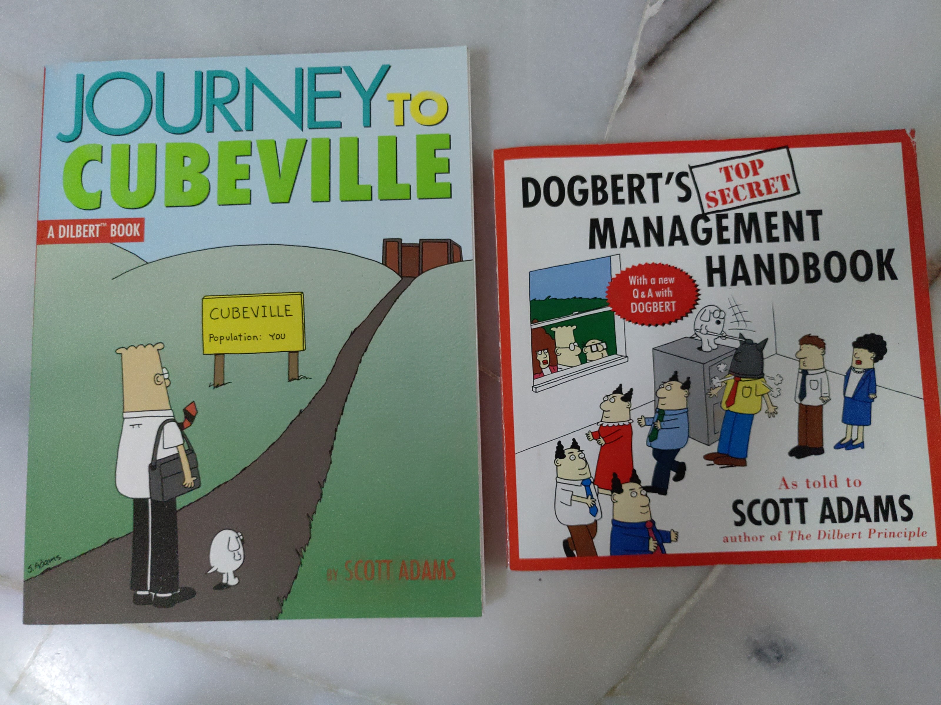 Dilbert Books by Scott Adams, Hobbies & Toys, Books & Magazines, Comics ...