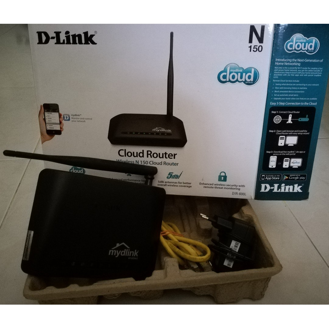 D-link DIR-600L WIFI Router N150, Computers & Tech, Parts & Accessories ...