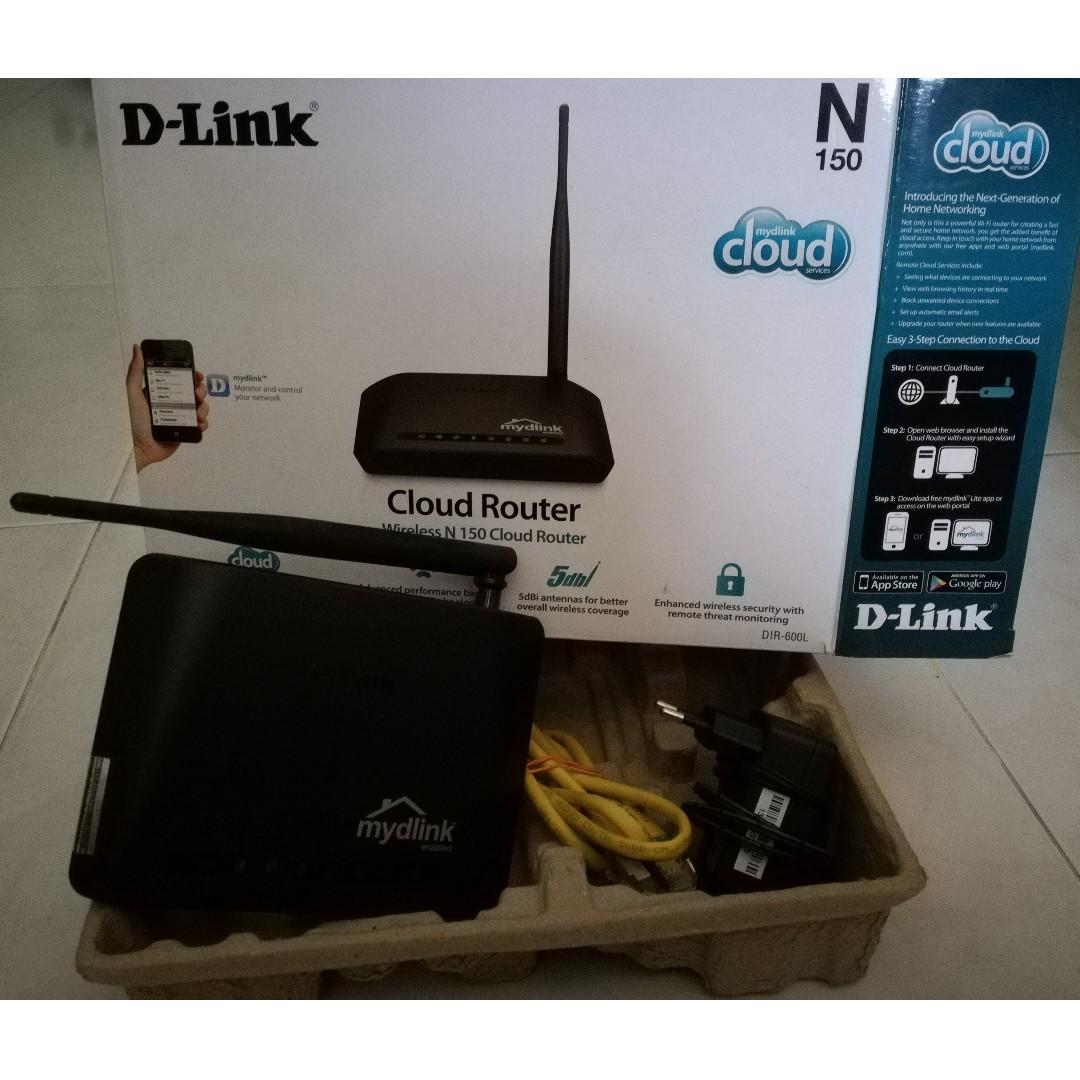 D-link DIR-600L WIFI Router N150, Computers & Tech, Parts & Accessories ...