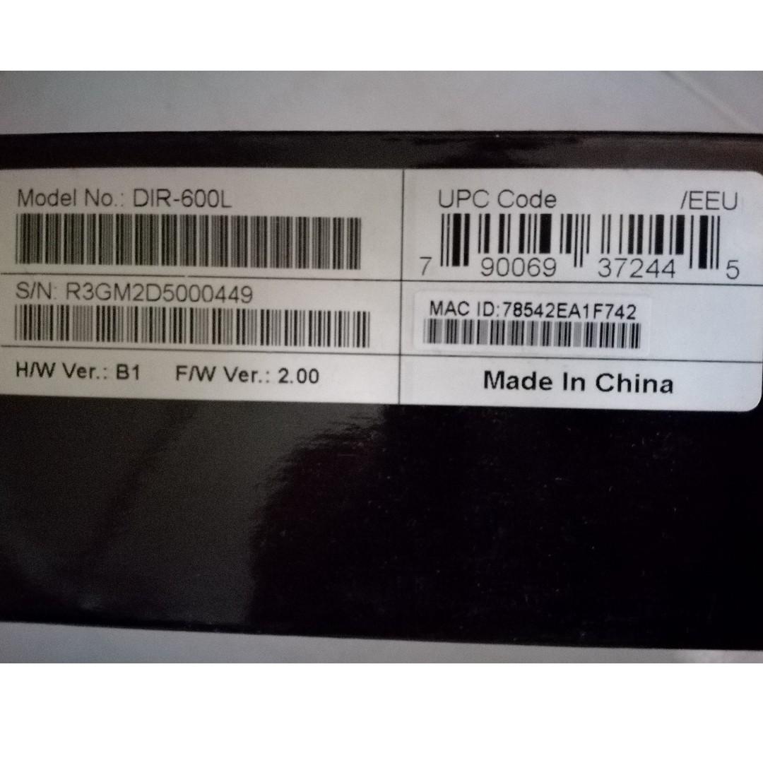 D-link DIR-600L WIFI Router N150, Computers & Tech, Parts & Accessories ...